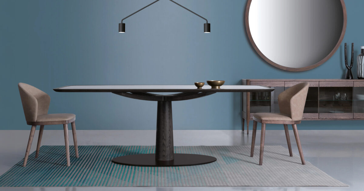 DIAMANTE Dining Table by Oliver B • Bradfords Interiors