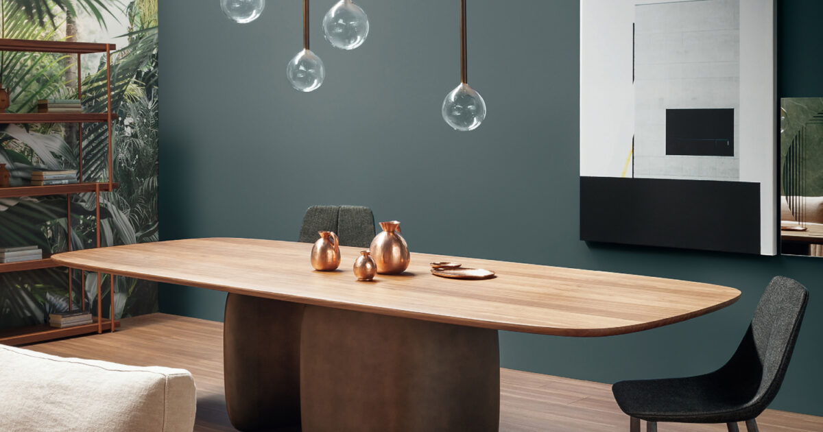 Collage Furniture • MELLOW Dining Table by Bonaldo