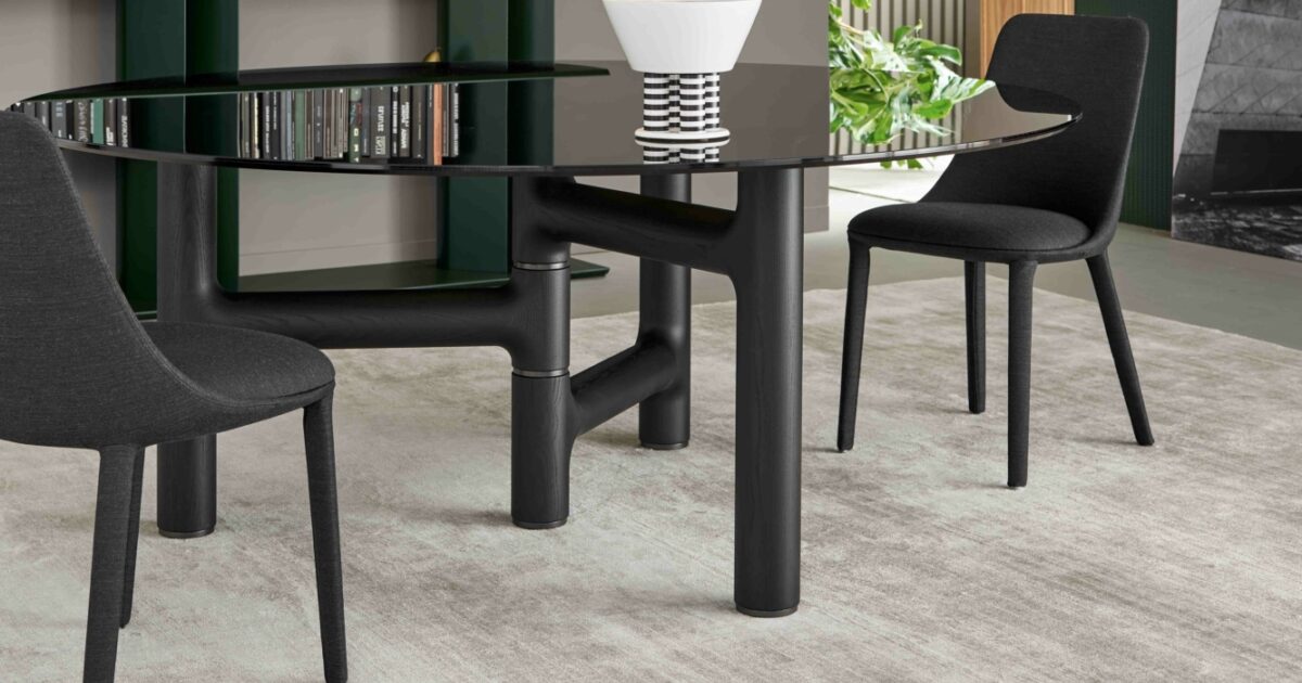 Collage Furniture • PIVOT Dining Table by Bonaldo