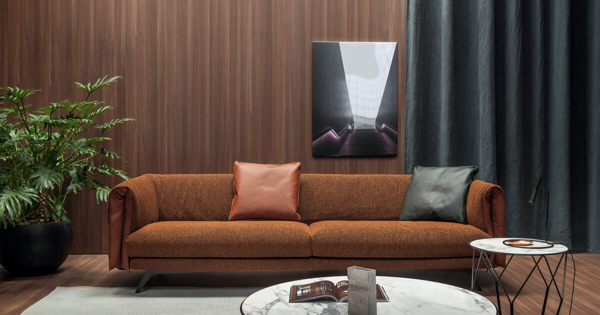 Collage Furniture • SADDLE Sofa by Bonaldo