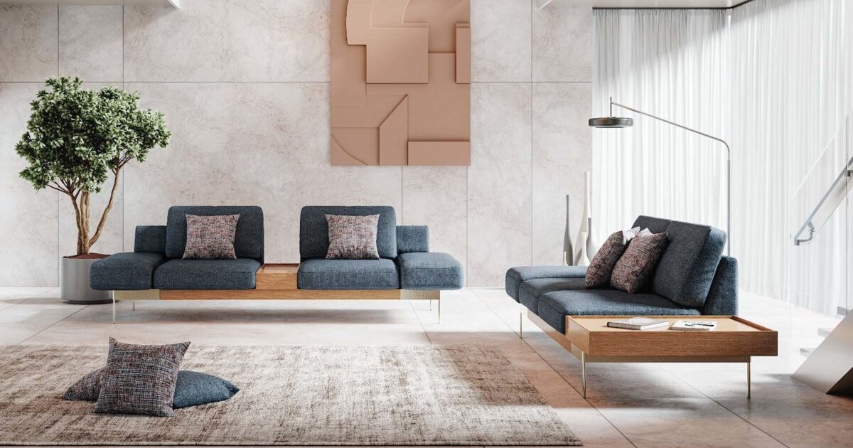 PLANE-10 Sofa by Rossini • Bradfords